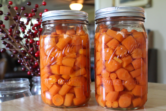How to Can Carrots