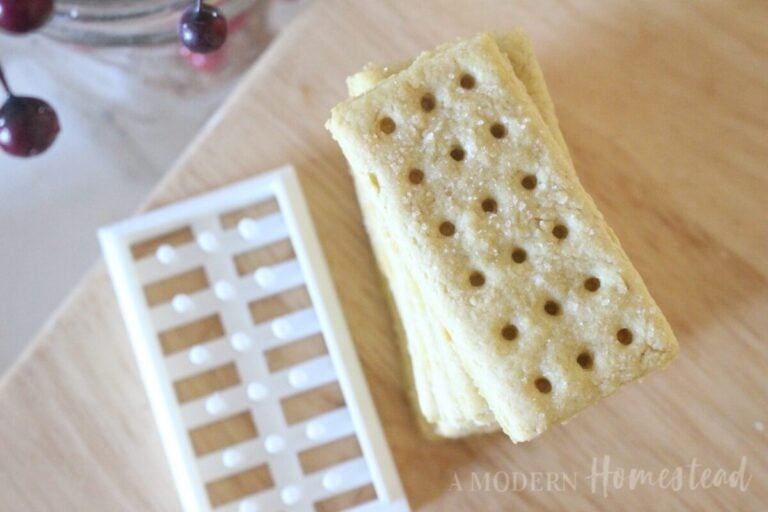 Homemade Einkorn Butter Crackers