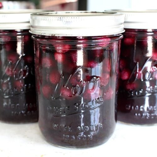 Canning Blueberries in Syrup