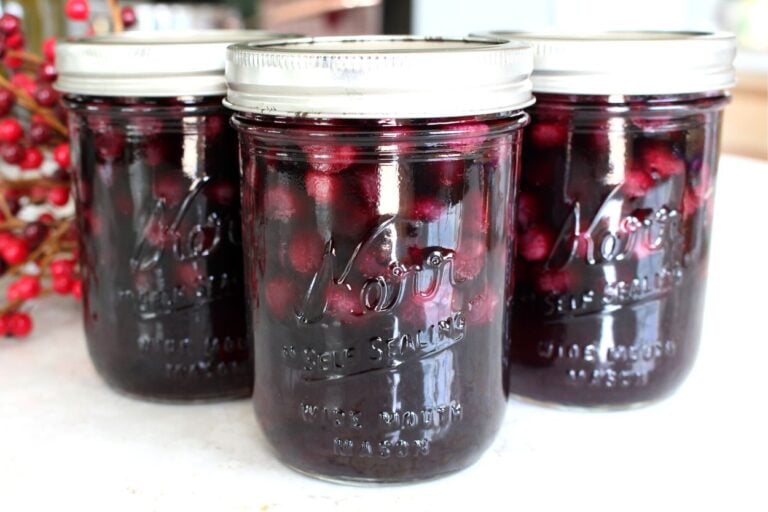 Canning Blueberries in Syrup