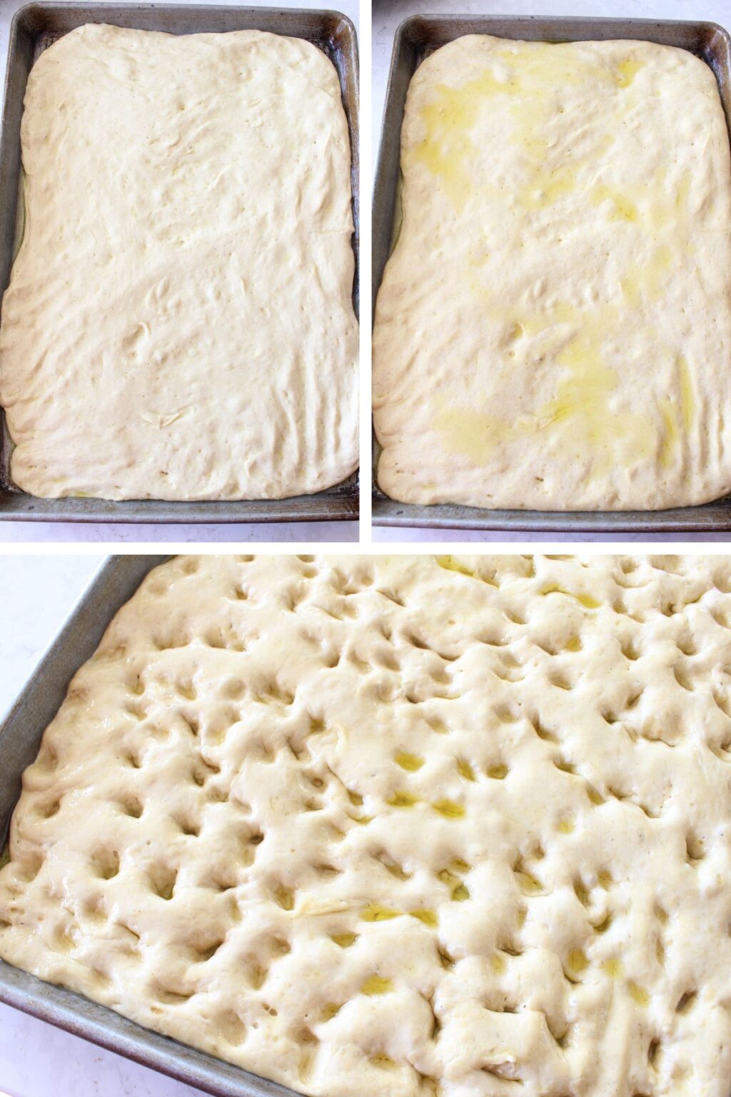 Homemade Focaccia Bread (no overnight rise!)
