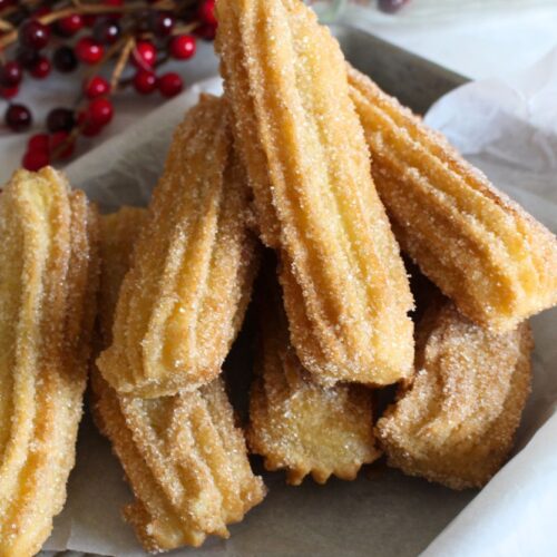 Easy Homemade Churros (Crispy & Tender!)