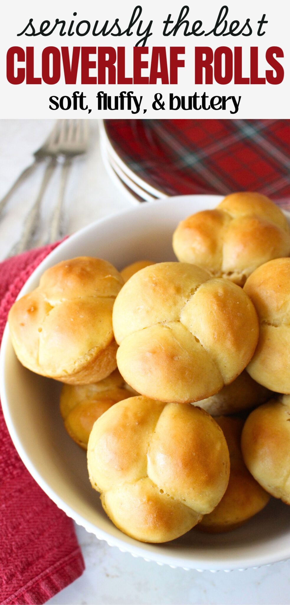 Soft & Fluffy Cloverleaf Rolls Recipe